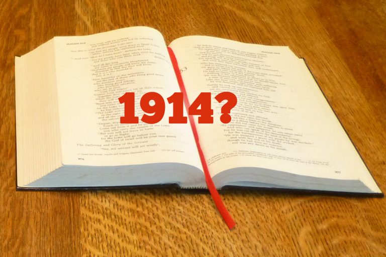 Challenging 1914 From the Bible